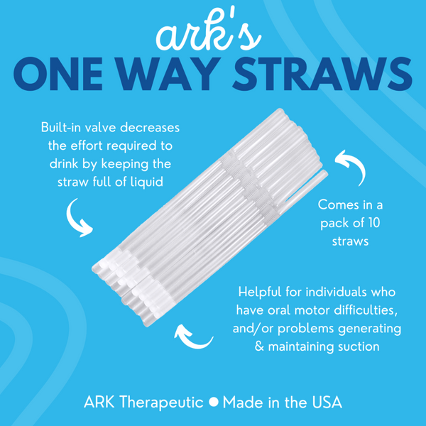 Ark One-Way Straws - 10 Pack - Straws to make Drinking Easier ...