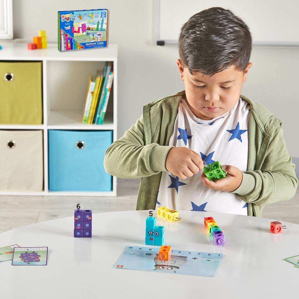 Buy Mathlink® Cubes Numberblocks 1-10 Activity Set | The Sensory Stand
