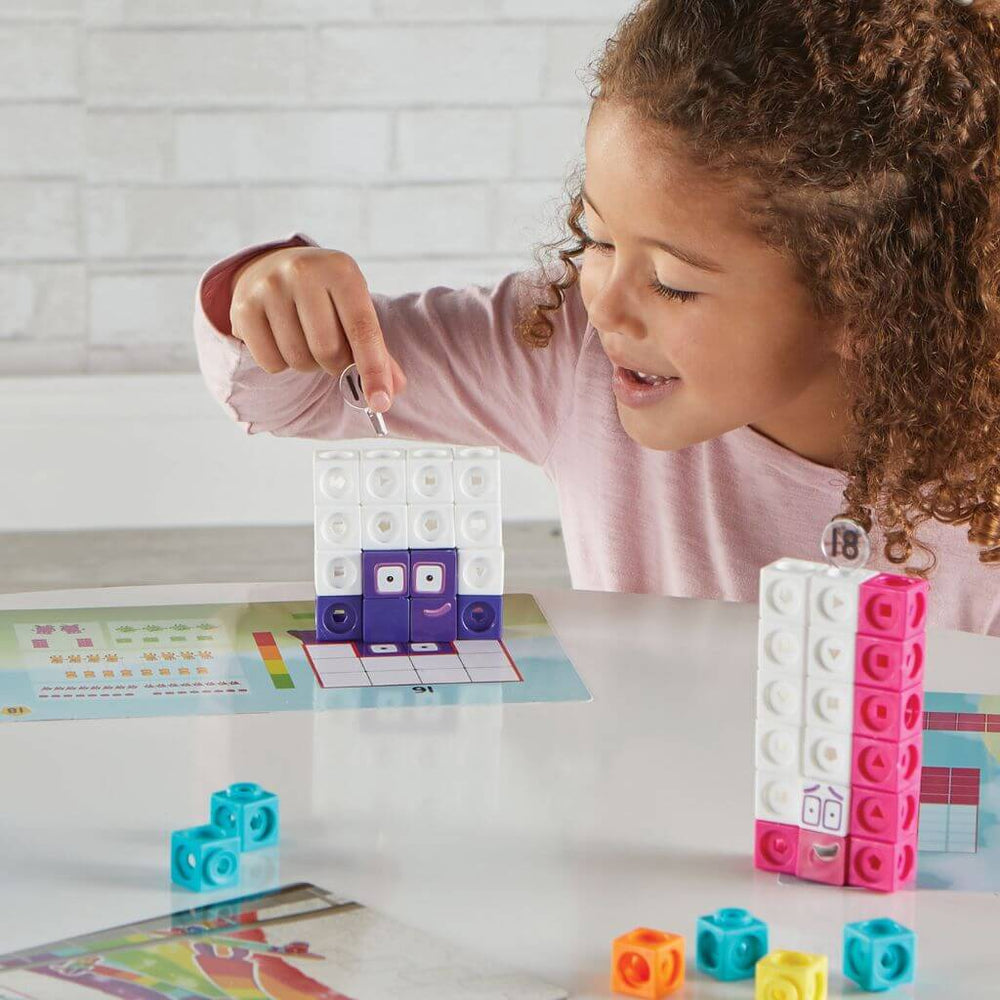 Unlock the Maths Magic with Numberblocks MathLink Cubes - Sensory Stand