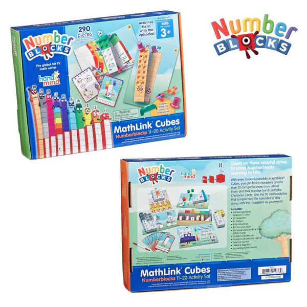 Unlock the Maths Magic with Numberblocks MathLink Cubes - Sensory Stand