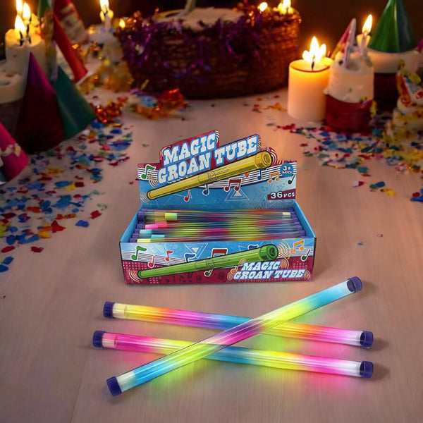 Groan Tube Rainbow | Multisensory Toy - Sensory Stand