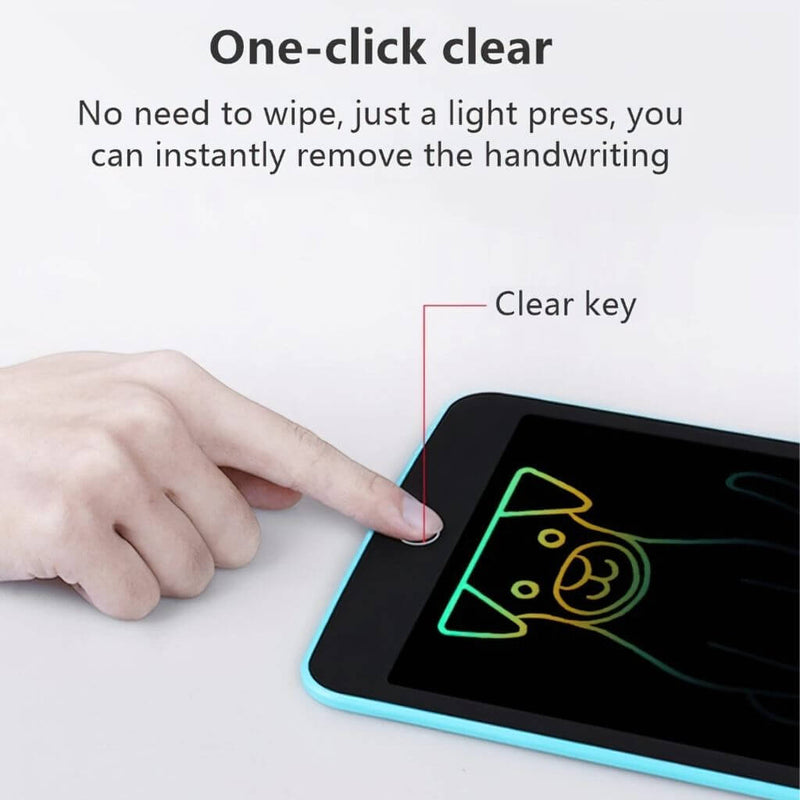 LCD Writing Tablet - Electronic Notepad 8.5 Inch | Sensory Stand