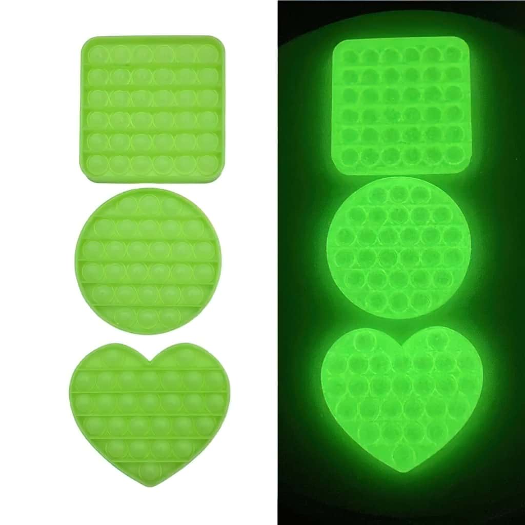 Glow in the Dark Pop It | Fidget Toys | Pop it Australia - Sensory Stand